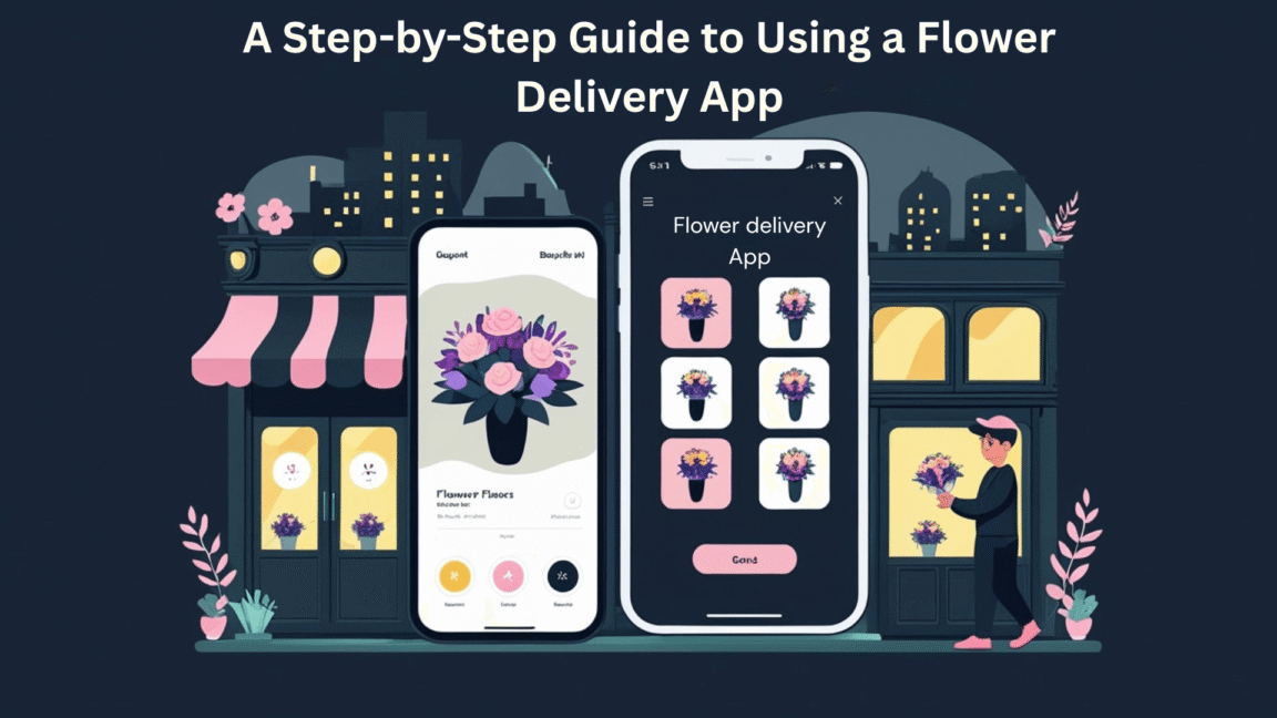 A Step-by-Step Guide To Using A Flower Delivery App Conclud